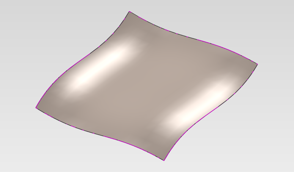 メッシュサーフェス - IRONCAD ユーザーガイド